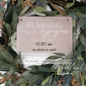 Pumping Sign, Pumping Sign for Work, Breastfeeding Door Sign, Nursing ...