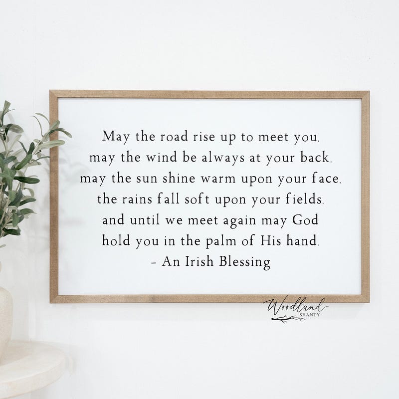 May the Road Rise - Etsy