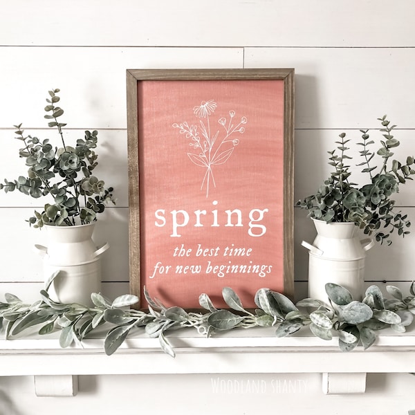 Farmhouse Spring Decor - Etsy