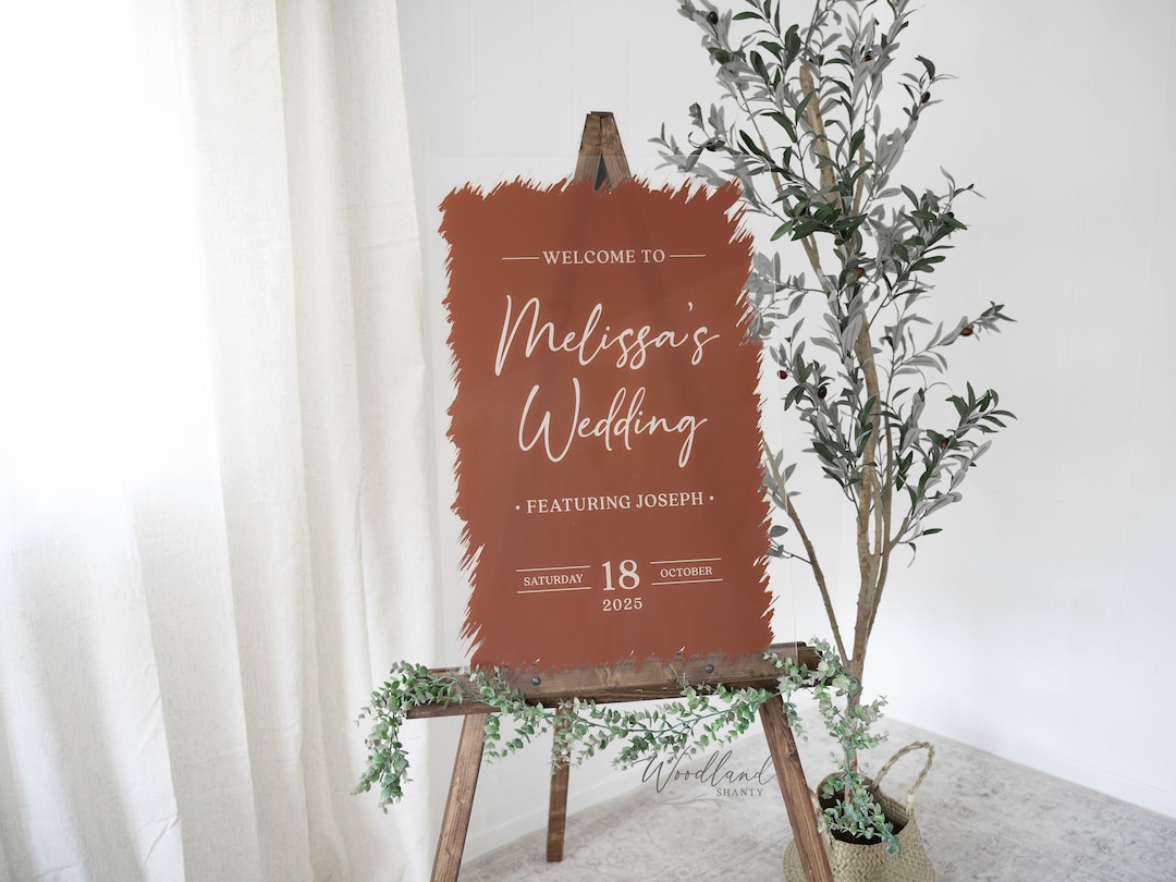 Welcome to the Brides Wedding Featuring the Groom Sign, Funny Acrylic ...
