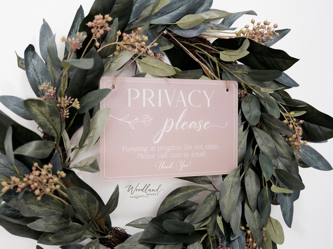 Pumping Sign, Pumping Sign for Work, Breastfeeding Door Sign, Nursing ...