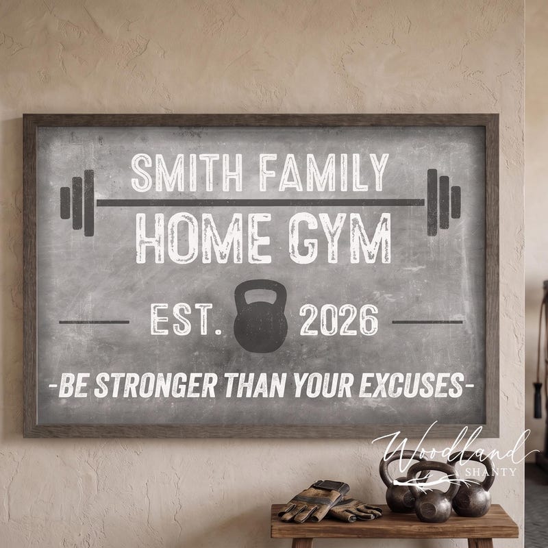 Custom Gym Signs - Etsy
