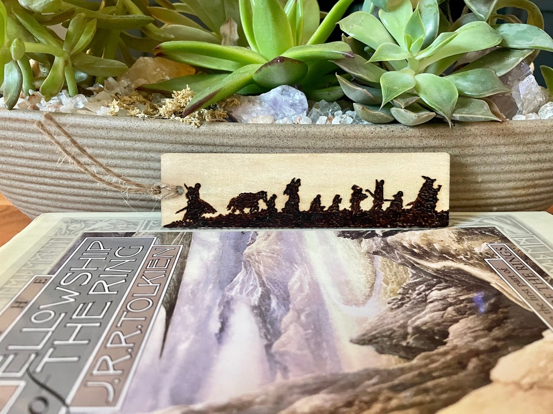 Lord of the Rings Bookmark - the Fellowship - Etsy