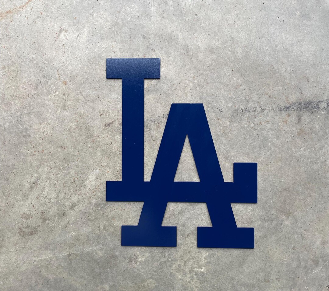 Los Angeles Dodgers Metal Sign - Etsy