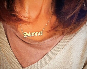 Brianna Gold Necklace - Etsy