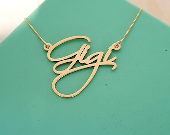 Emily Name Necklace - Etsy