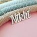 Extra Large Name Necklace Pendant Chain Charm Name Nikki Nicole Alicia ...