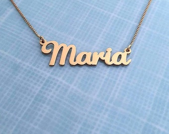 Gold Maria Necklace - Etsy