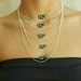 Extra Large Name Necklace Pendant Chain Charm Name Nikki Nicole Alicia ...