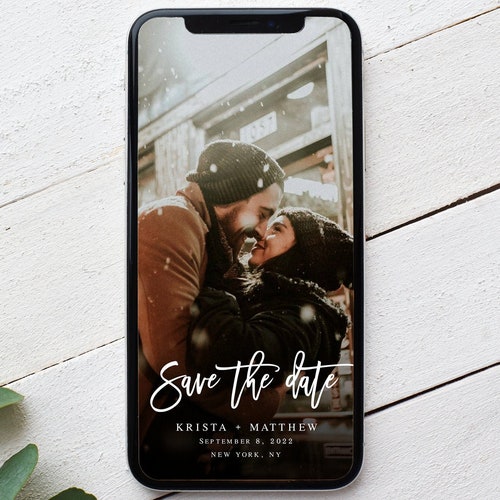 Electronic Save the Date Template Text Message Save the Date - Etsy