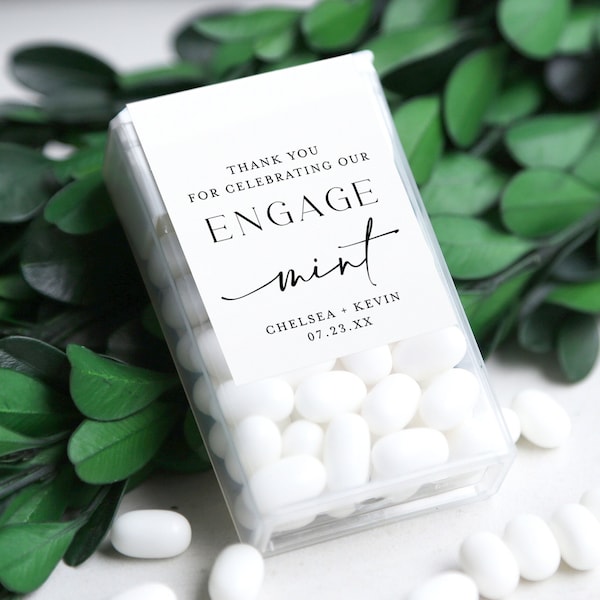 Tic Tac Label - Etsy