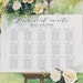 Seating Chart Poster Template, Templett, Your Seat Awaits, Printable ...