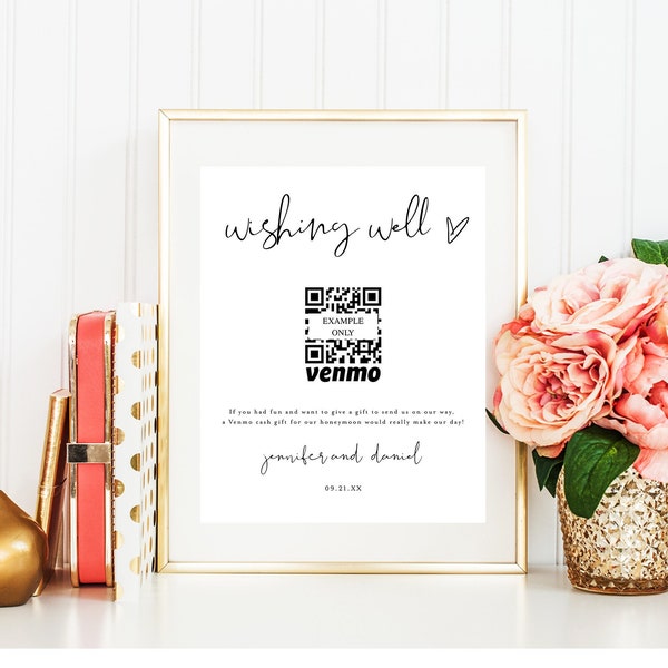 Wedding Cash App Sign - Etsy