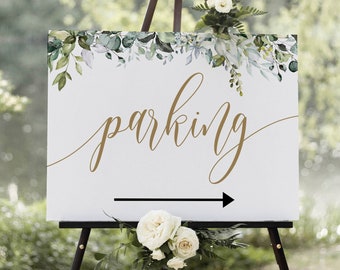 Parking This Way Sign - Etsy