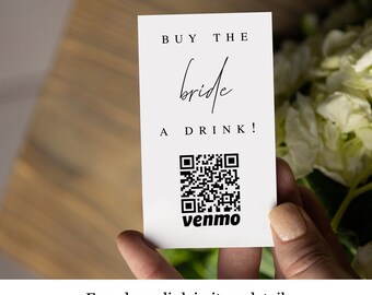 Printable Venmo Tag Bachelorette Party - Etsy