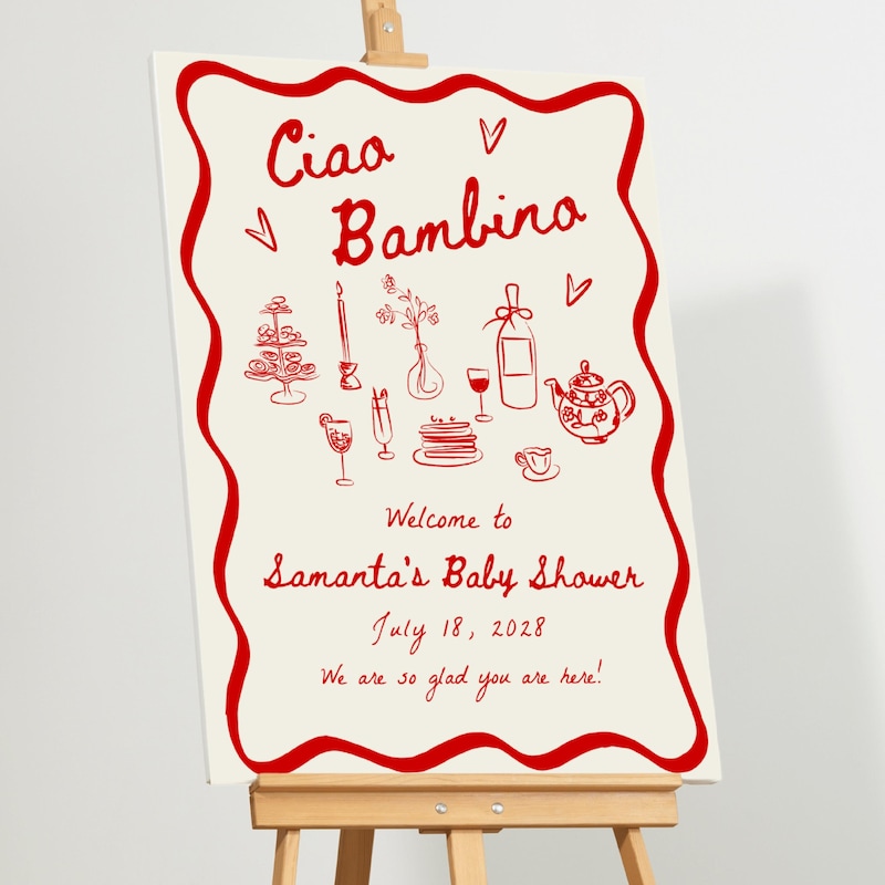 Ciao Party Sign - Etsy UK
