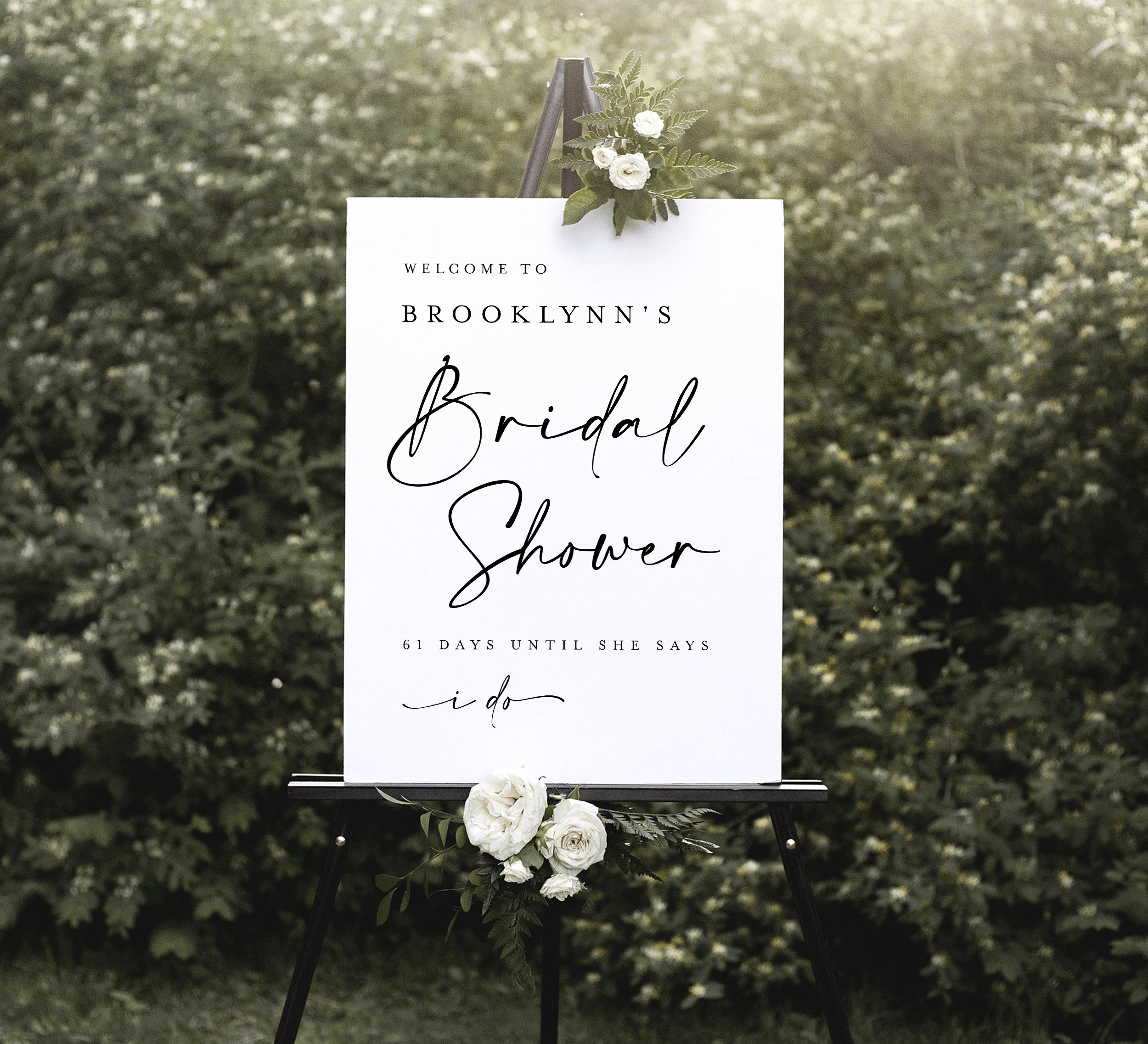 Welcome to Bridal Shower Sign Template Printable Bridal - Etsy