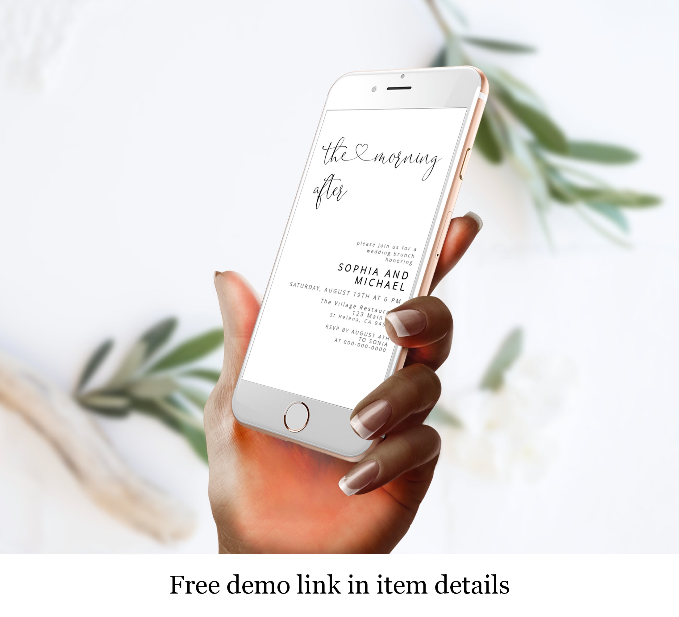 Evite Template Digital Download Electronic Invitation Text - Etsy