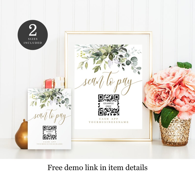 Payment Method Sign Printable Try Before You Buy Customer - Etsy