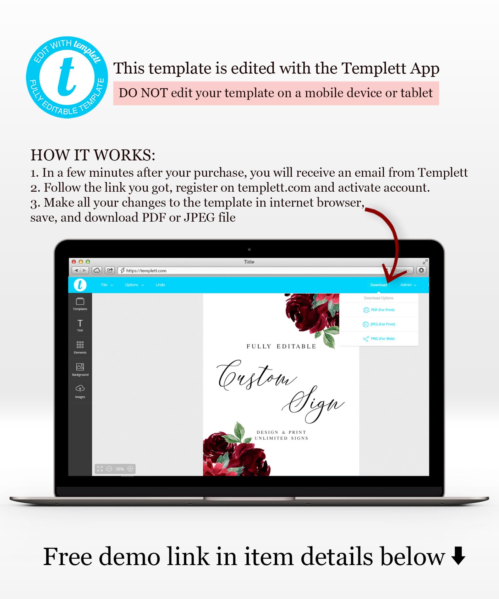 Printable Wedding Sign Personalized Table Top Decor Custom | Etsy
