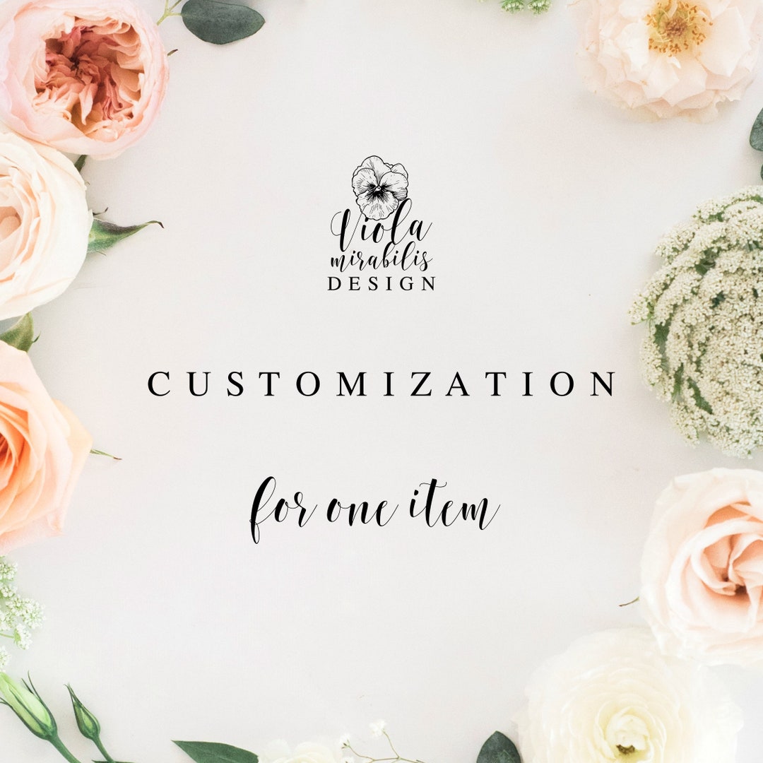 Customization for Seating Chart - Etsy