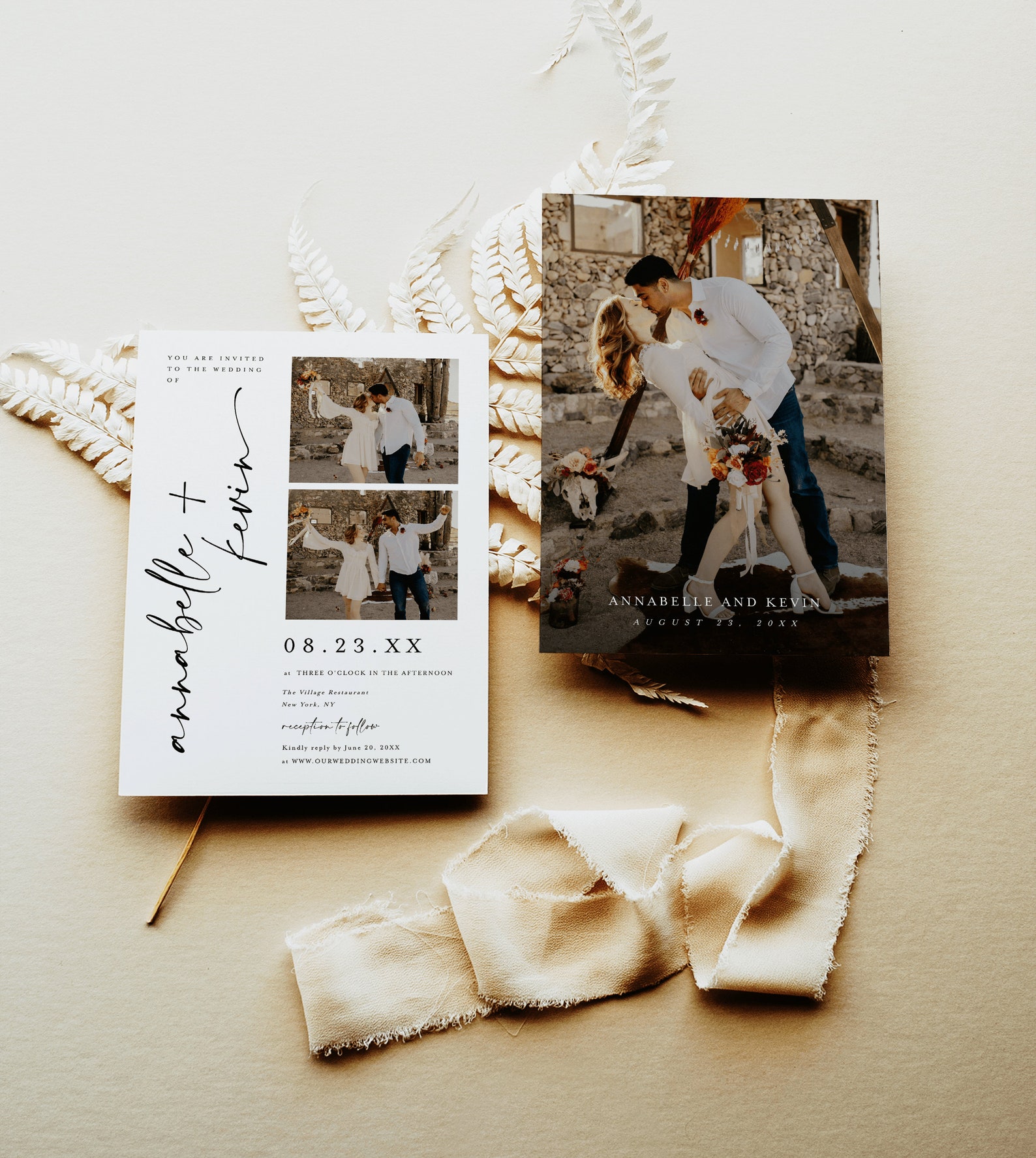 Photo Collage Wedding Invitation, Photo Wedding Invitation Template ...