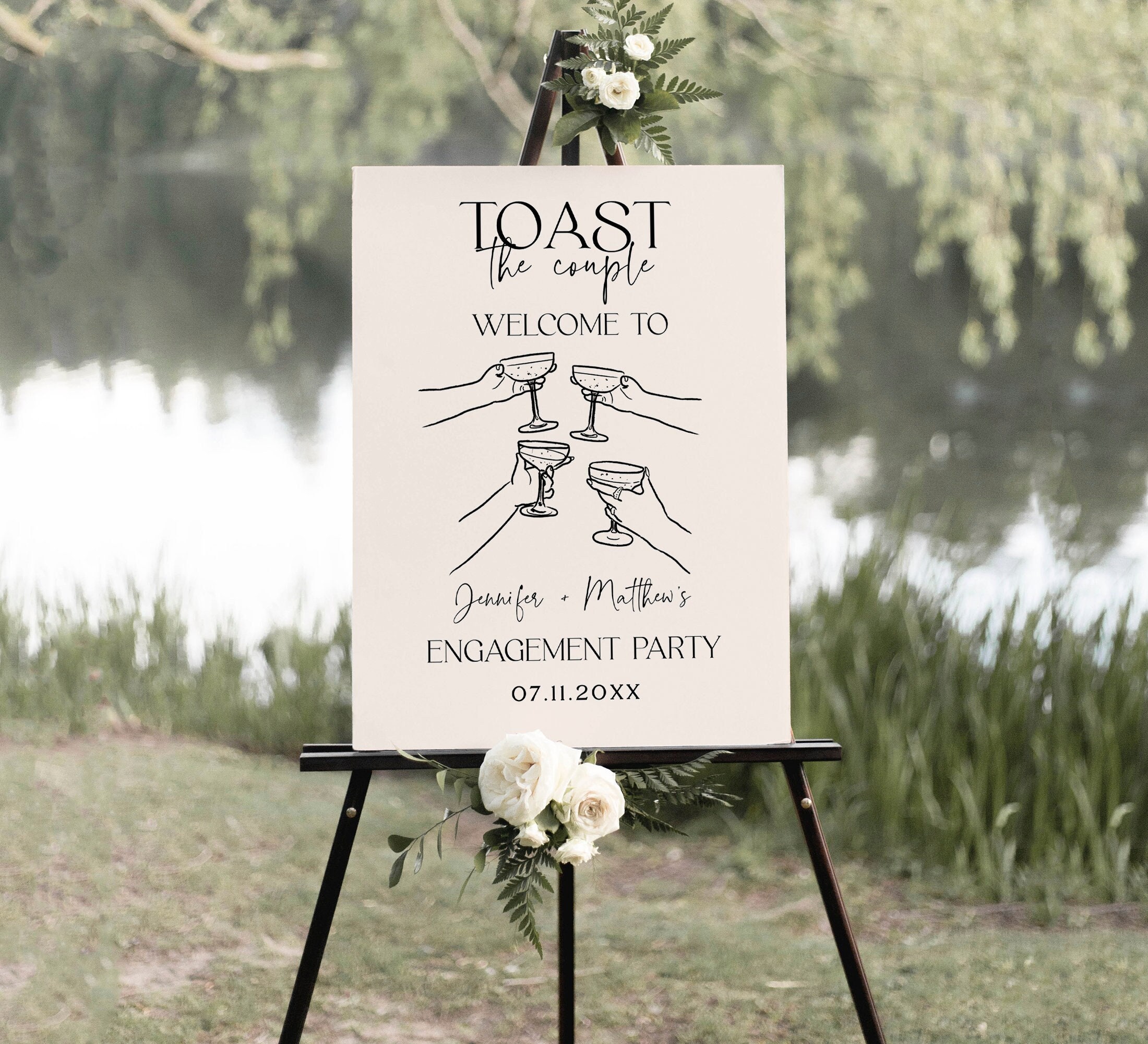 Welcome toast wedding 60 photos - Astyledwedding.com