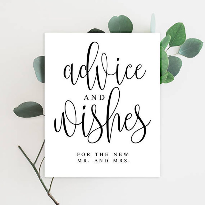 Advice for the Bride - Etsy