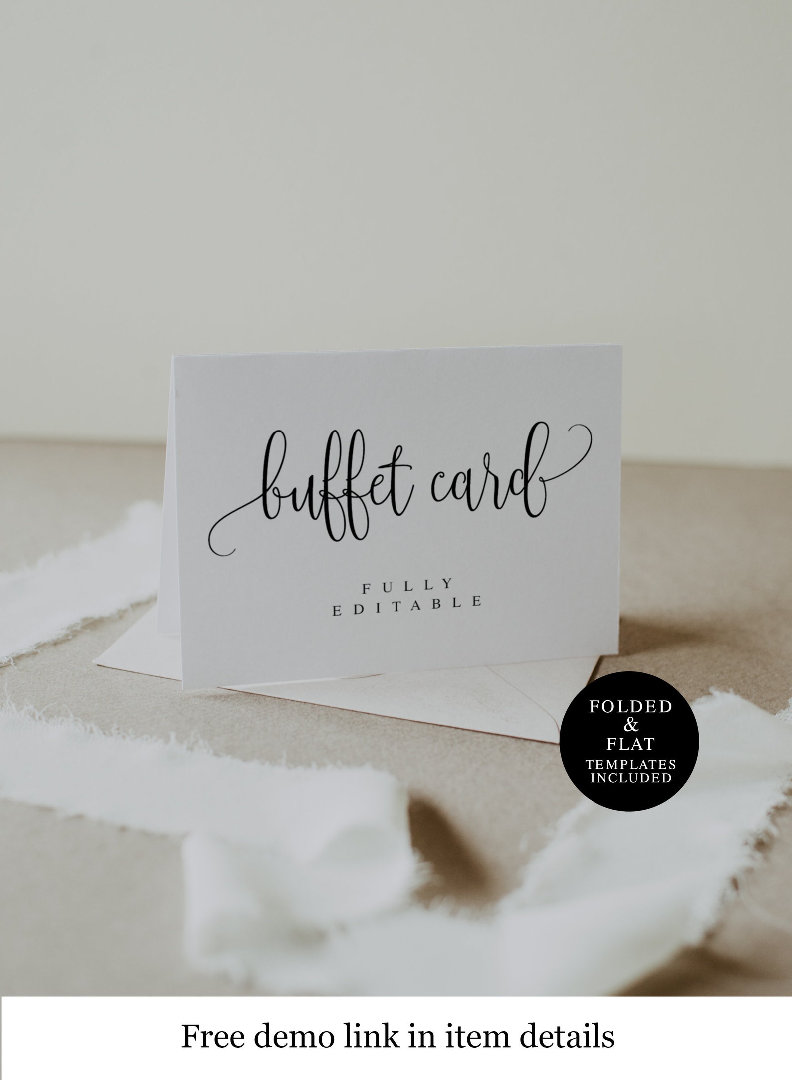 Food Label for Buffet Printable Card Template Wedding Food - Etsy