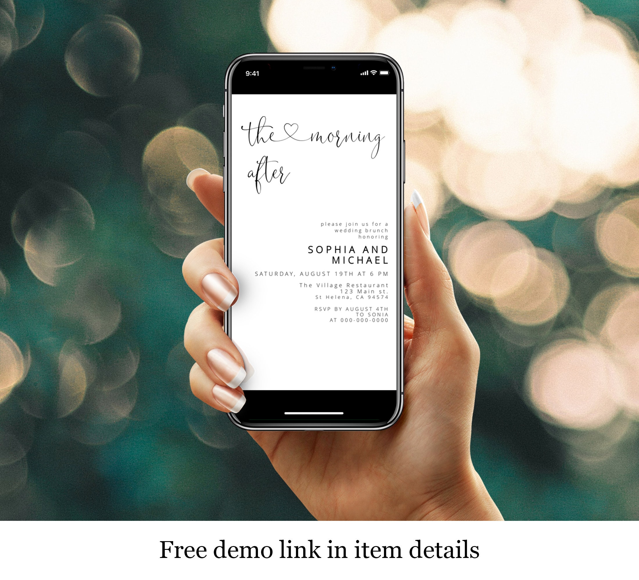 Evite Template Digital Download Electronic Invitation Text - Etsy