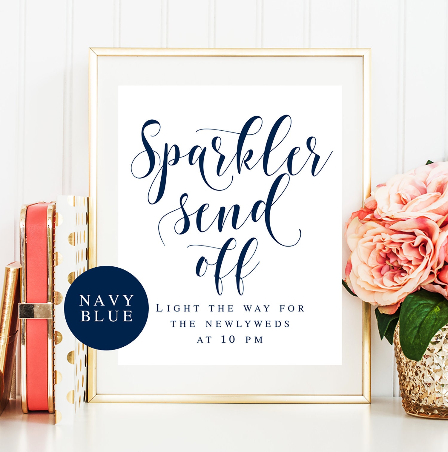 Sparkler send off sign Wedding sparkler sign Editable template | Etsy