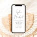Electronic Invitation Template, Text Message Evite, Cell Phone Invite ...