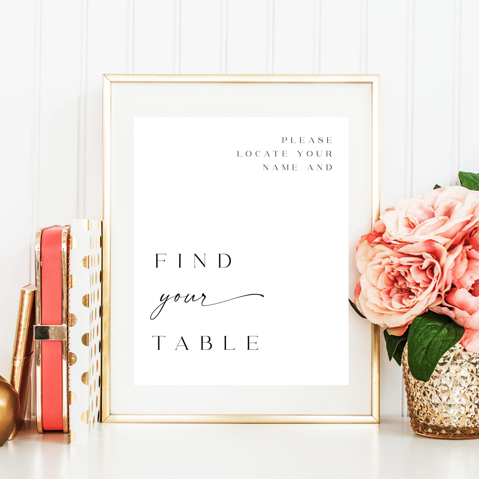 Find Your Table Sign, Please Find Your Seat Wedding Sign, Editable Find ...