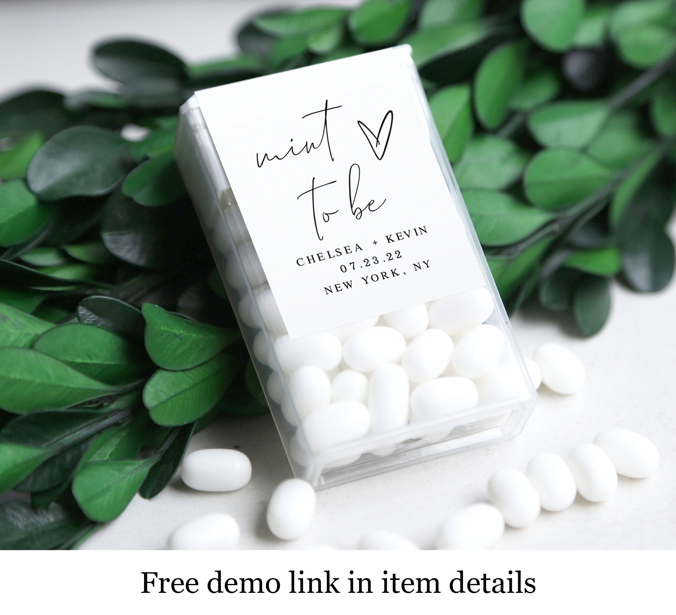 Instant Download Tic Tac Label Template Mint to Be | Etsy Canada