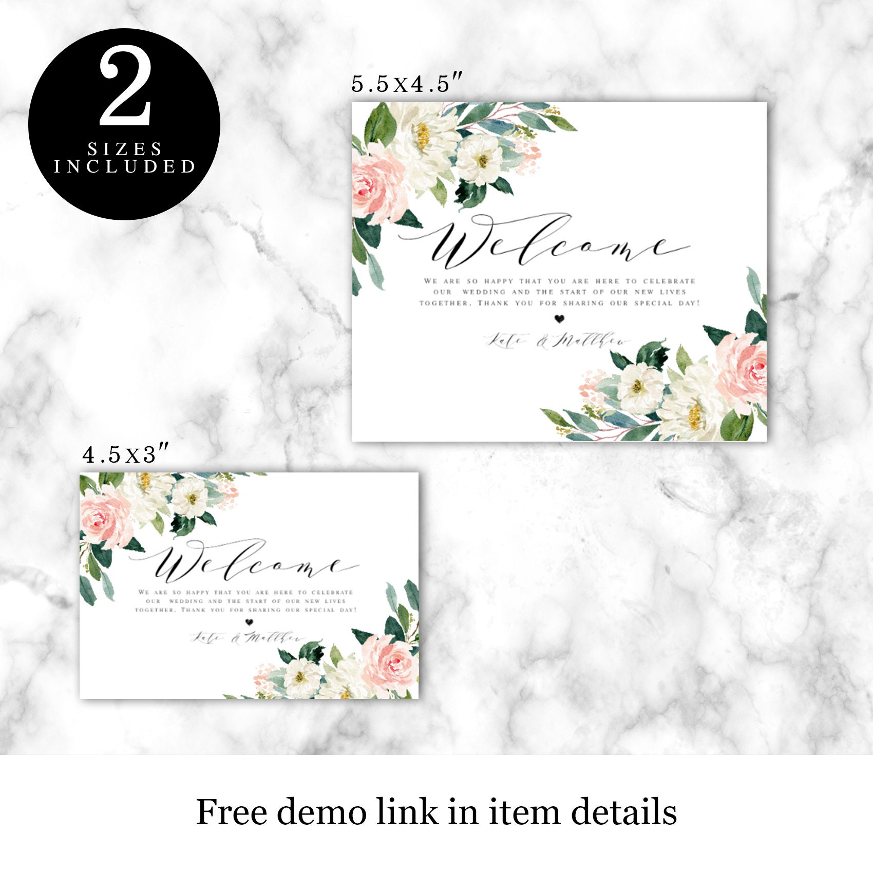 Printable Welcome Bag Label Template, Hotel Box for Wedding, Sticker ...