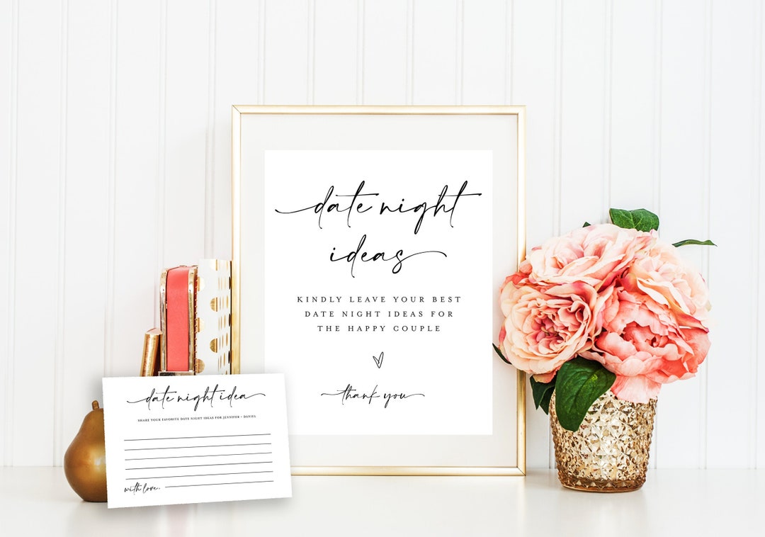 Date Night Ideas Date Jar Sign Date Night Jar Sign Date Jar Ideas ...