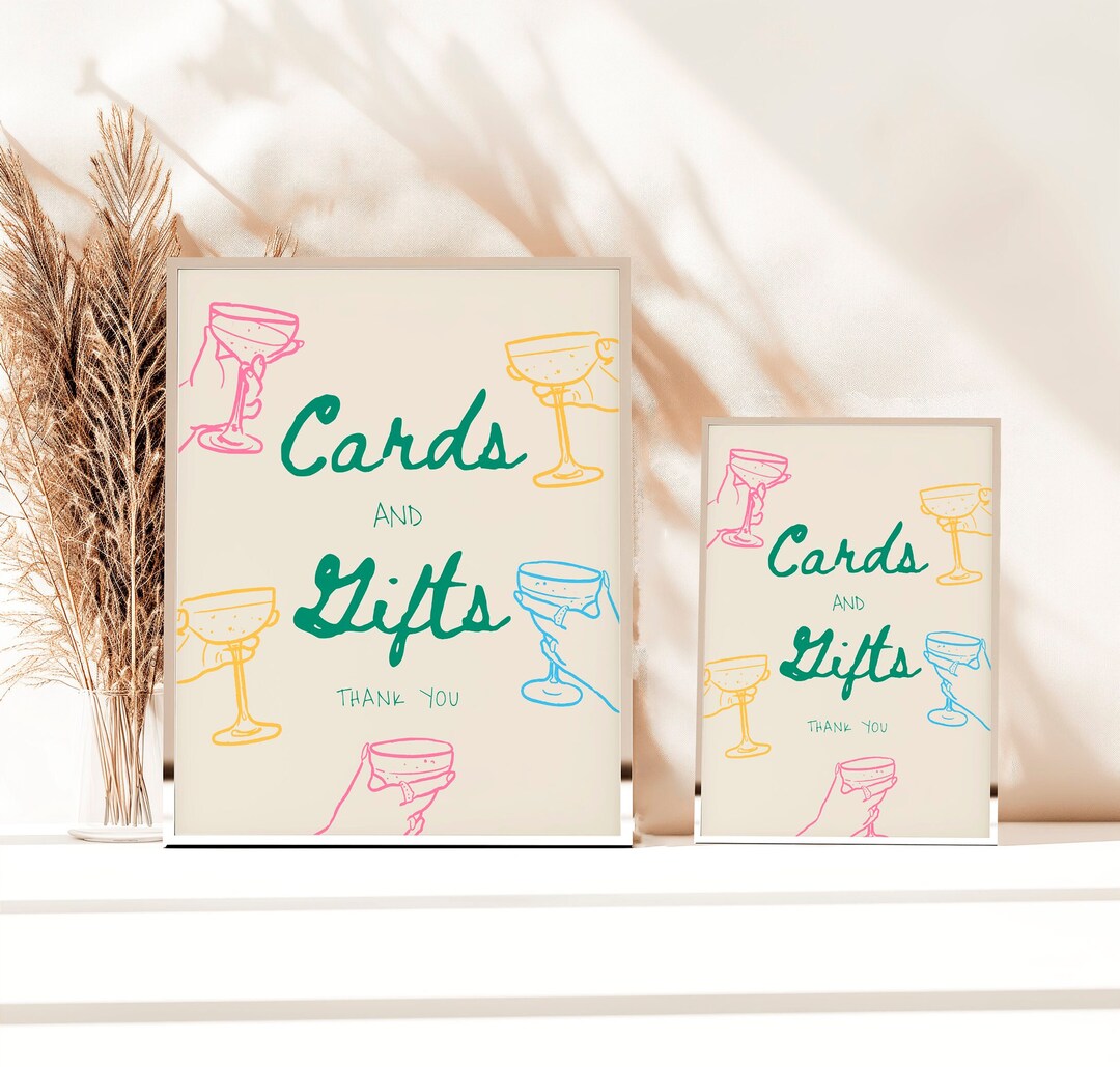 Colorful Handdrawn Sign, Hand Drawn Event Sign Template, Colorful ...