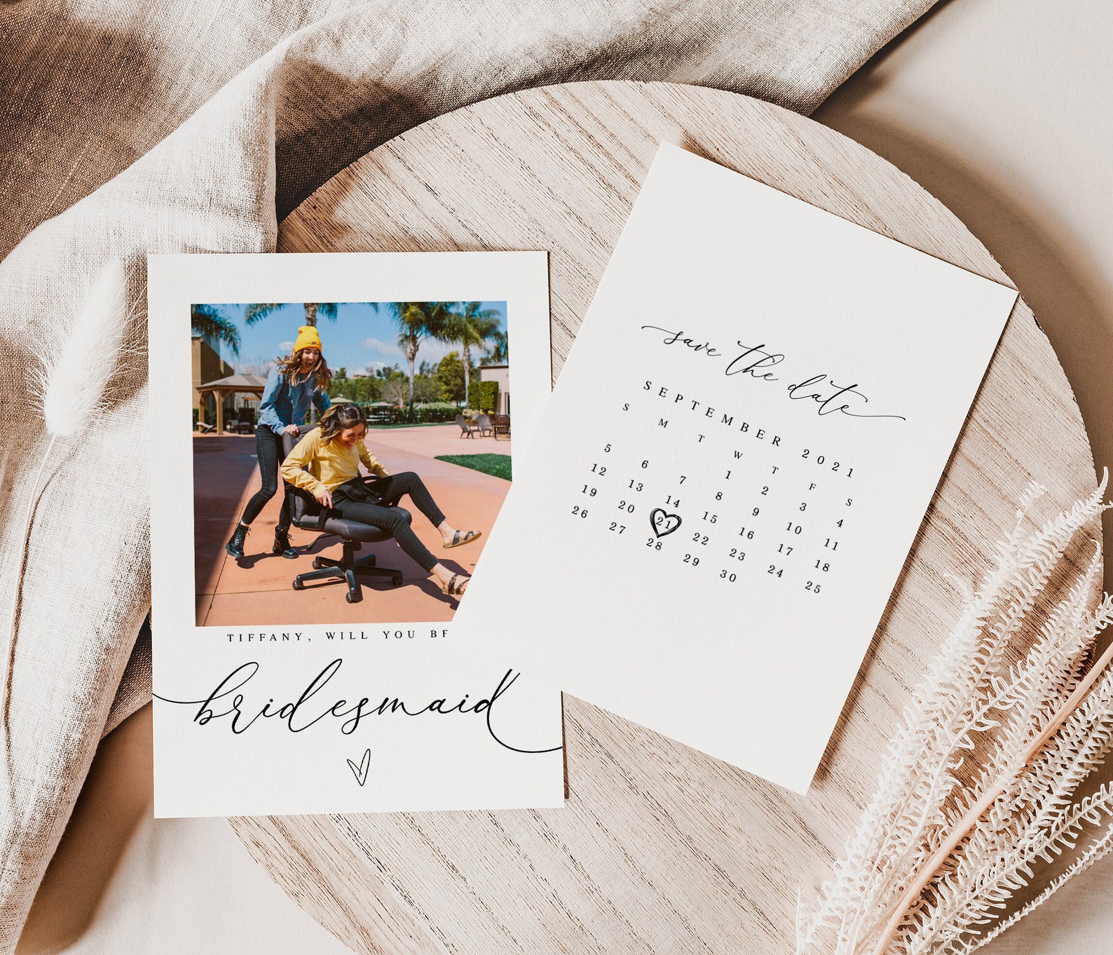 Instant Download Calendar Proposal Card Template Templett - Etsy