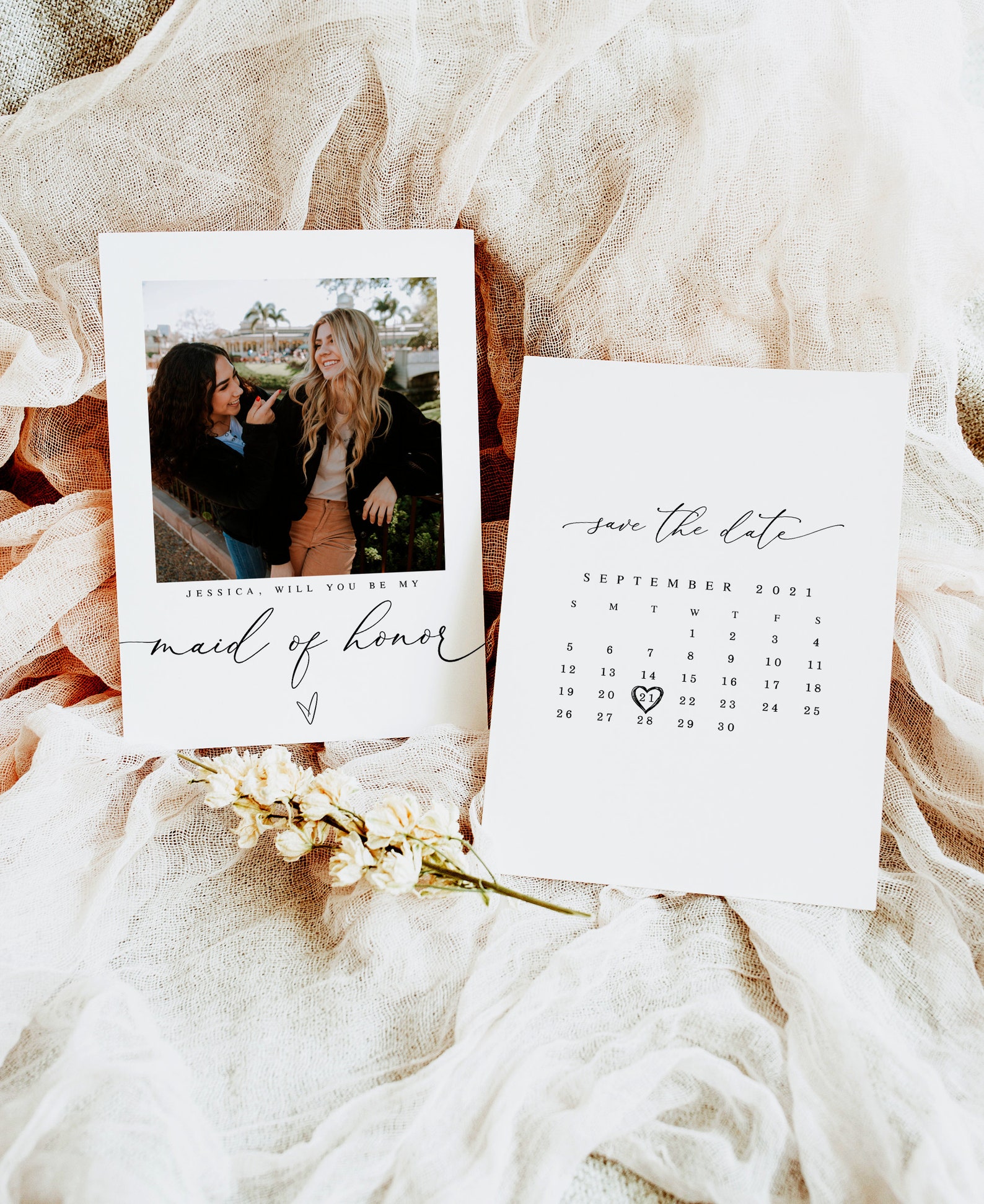 Instant Download Calendar Proposal Card Template Templett - Etsy