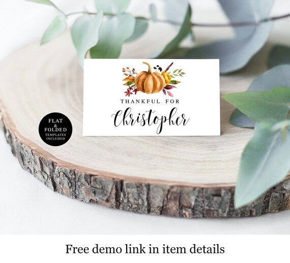 Name Cards Templett 100% Editable Text Digital Download - Etsy