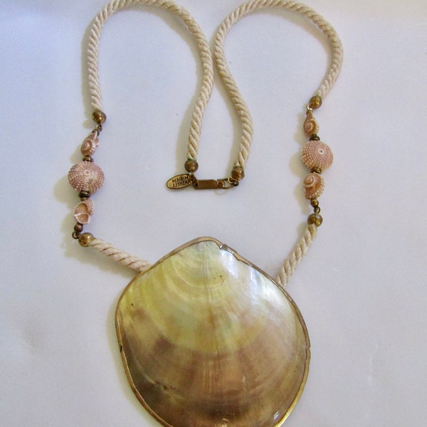 Clam Necklace - Etsy