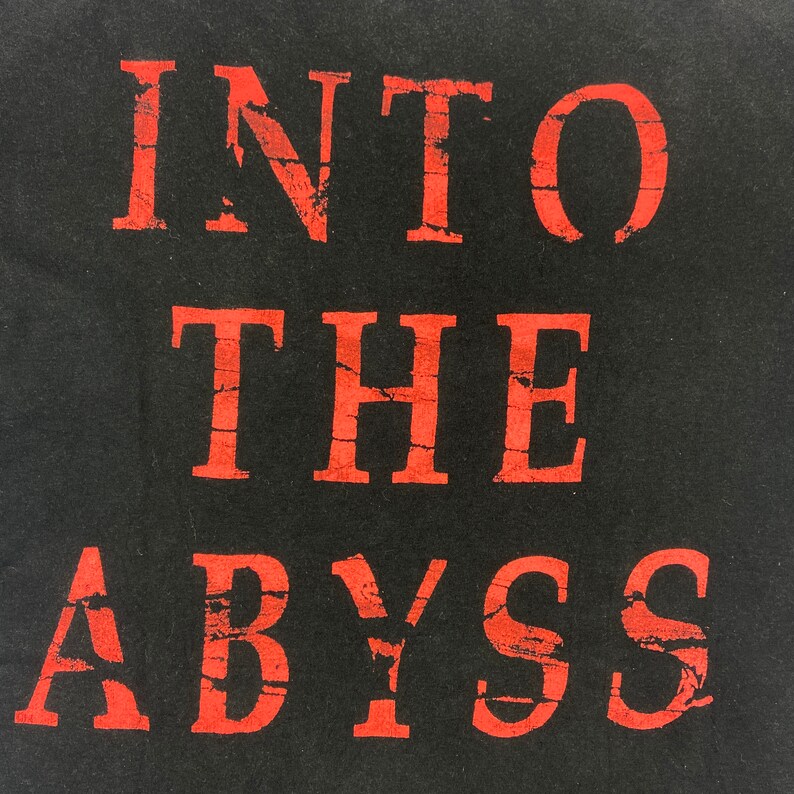 Hypocrisy Into the Abyss Vintage Death Metal T-shirt Bolt - Etsy Hypocrisy Into the Abyss Vintage Death Metal T-shirt Bolt - Etsy