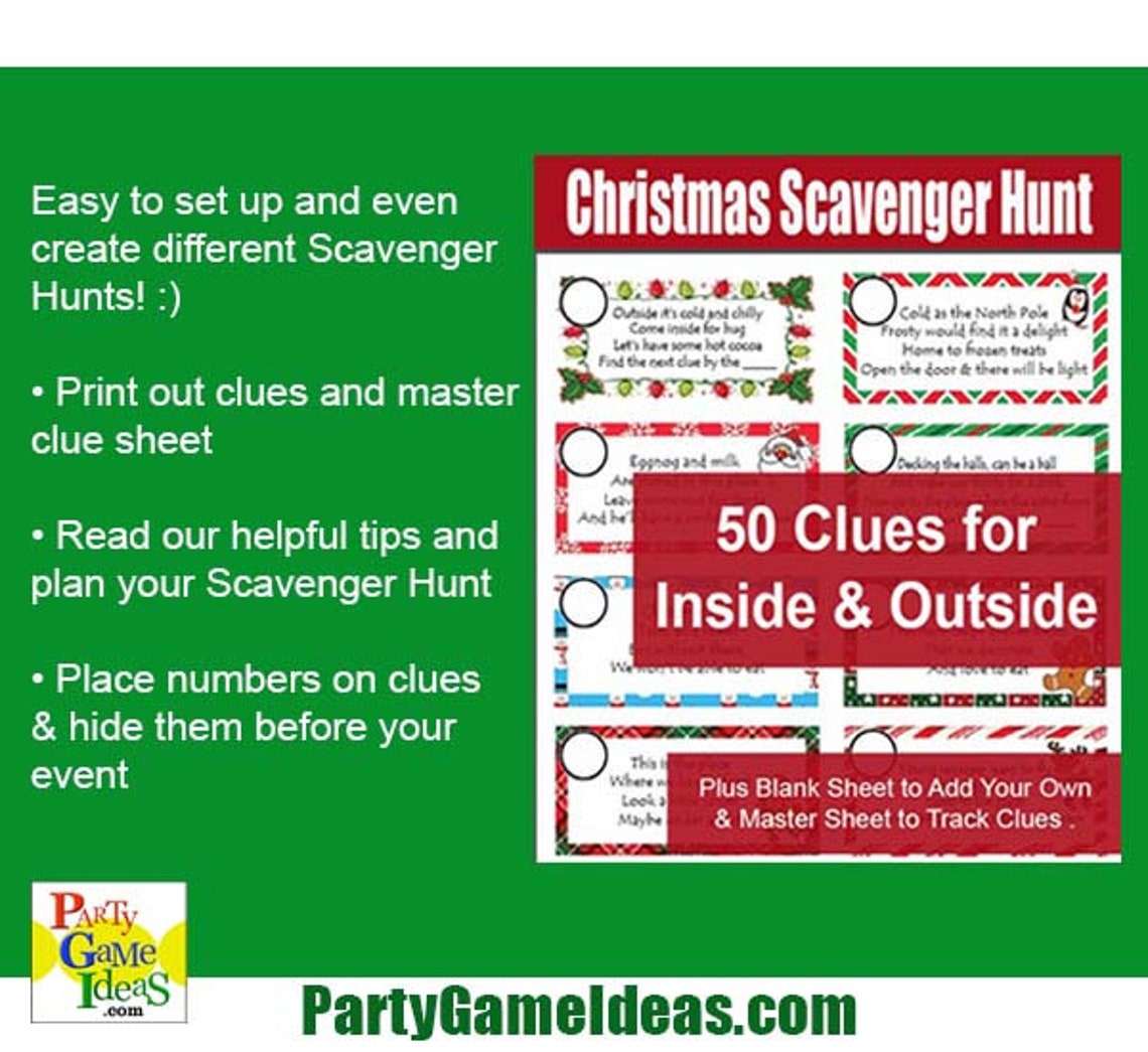 50 Christmas Scavenger Hunt Clues For Kids Printable Christmas 50-christmas-scavenger-hunt-clues-for-kids-printable-christmas