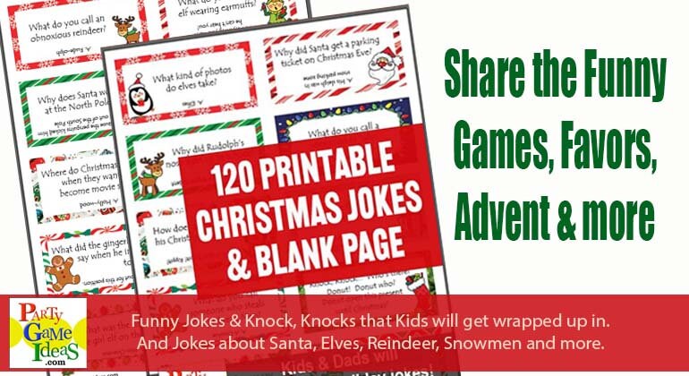 120 Christmas Jokes for Kids, Printable Christmas Lunch Box Jokes ...