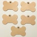 Leather Dog Bone Key Fobs 2 In. X 3 In.new-must See-leather Large Dog ...