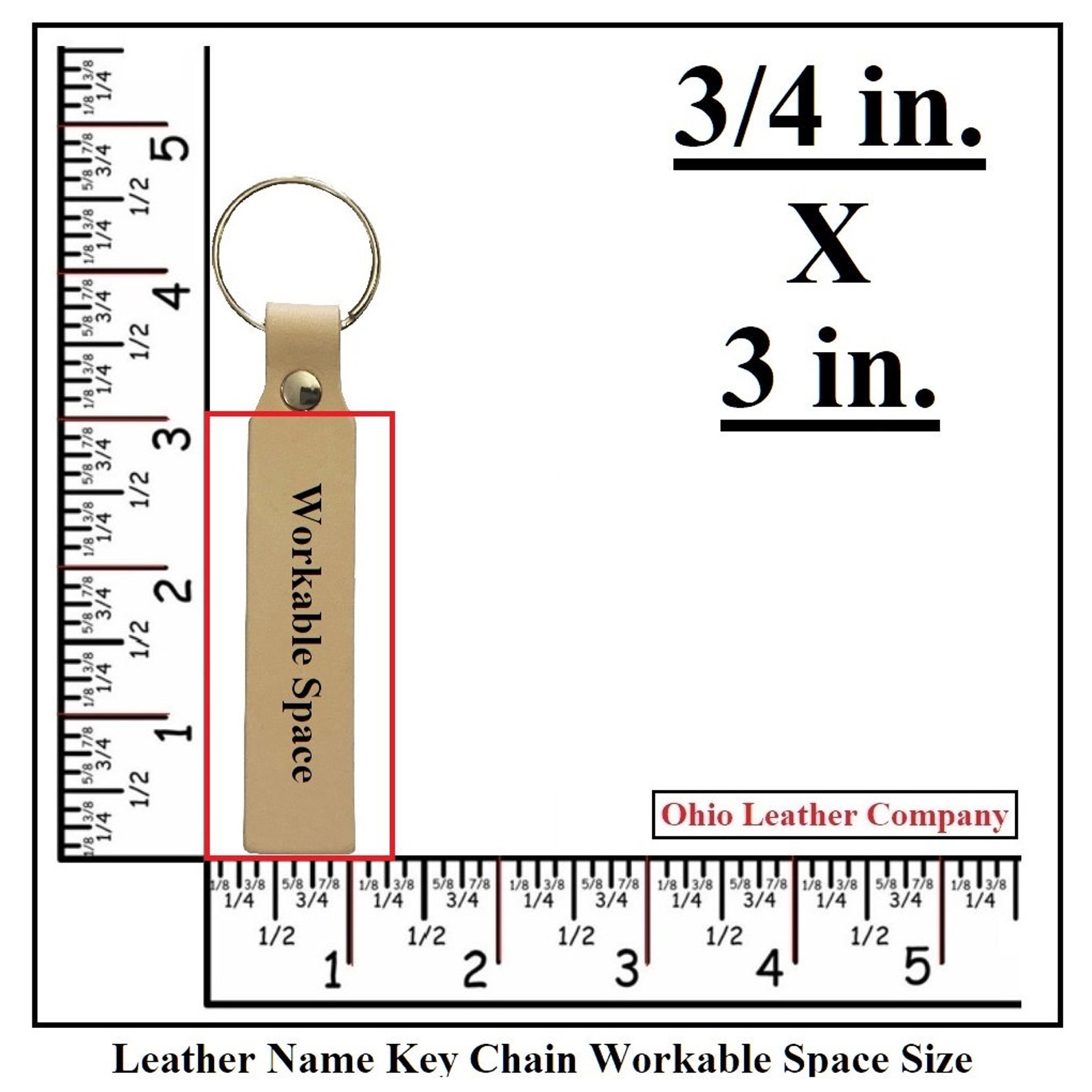 Leather Name Key Fob Kit Leather Key Fob Blank Leather - Etsy