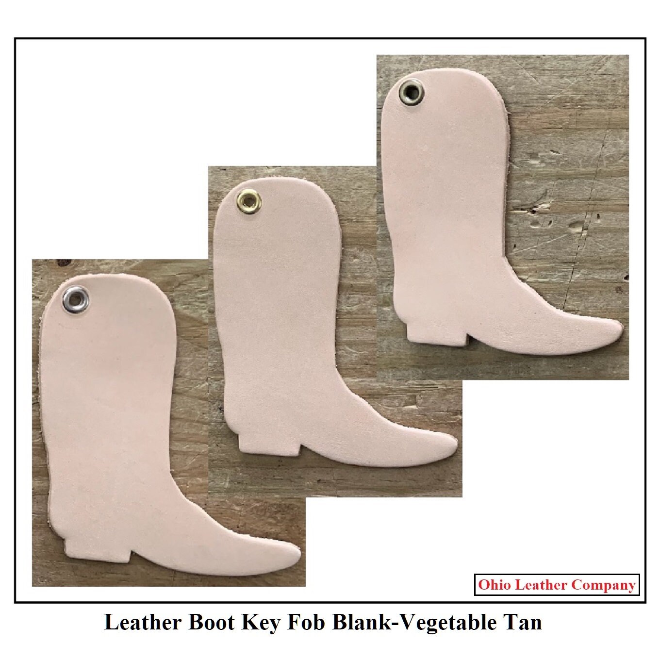 Leather Boot Key Fob Blanks Leather Boot Keychain Leather | Etsy