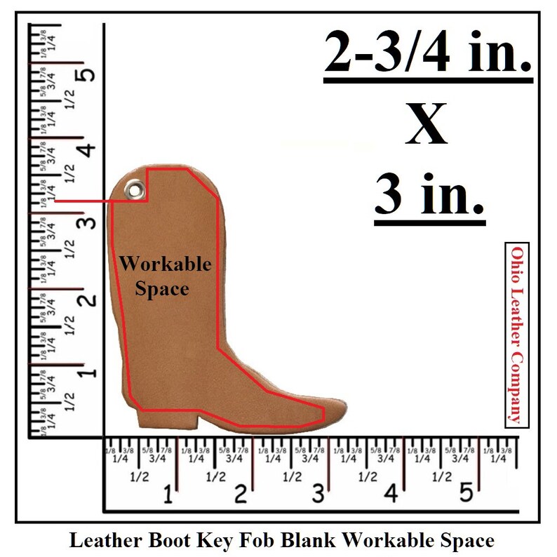 Leather Boot Key Fob Blanks Leather Boot Keychain Leather - Etsy