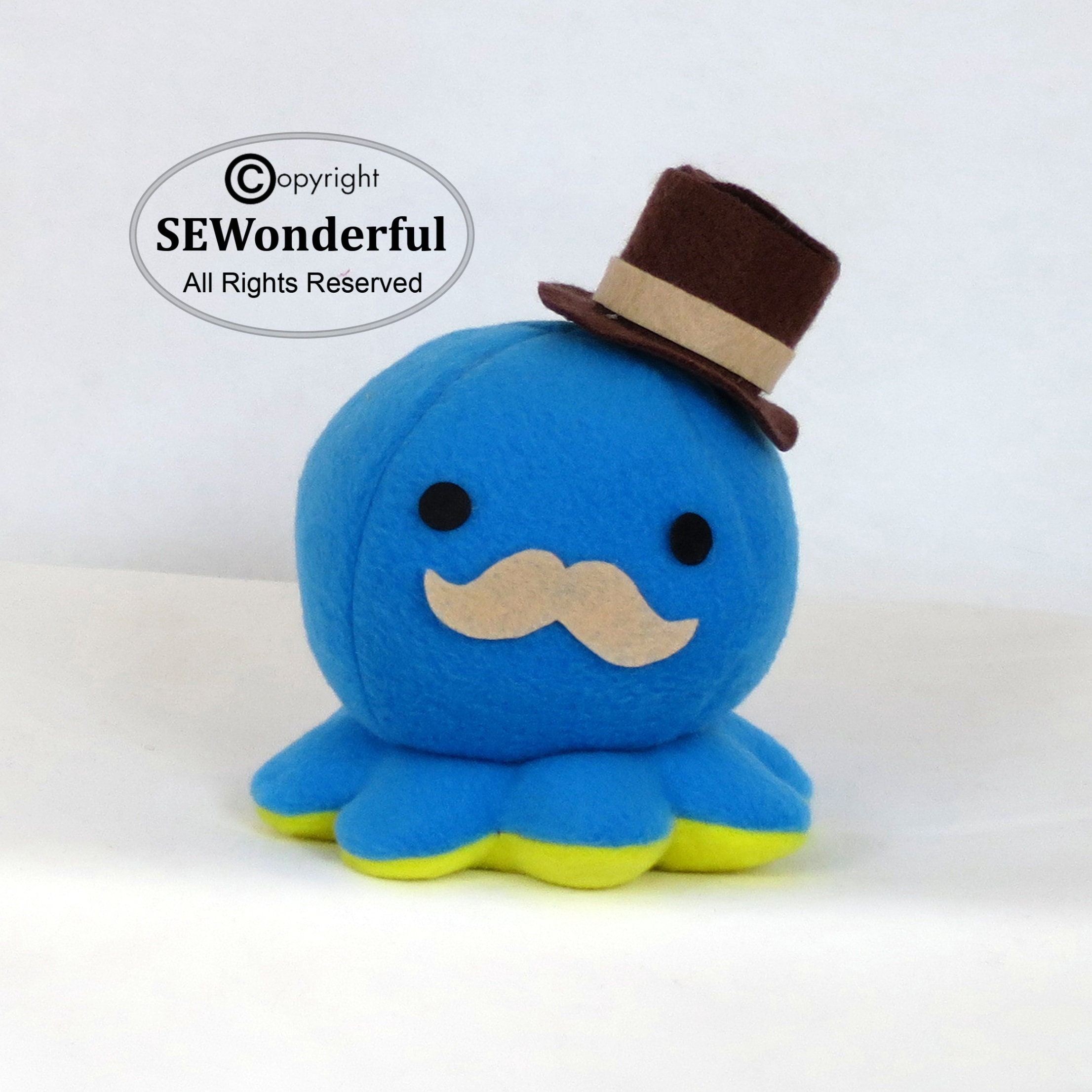 Cute Baby Octopus Top Hat