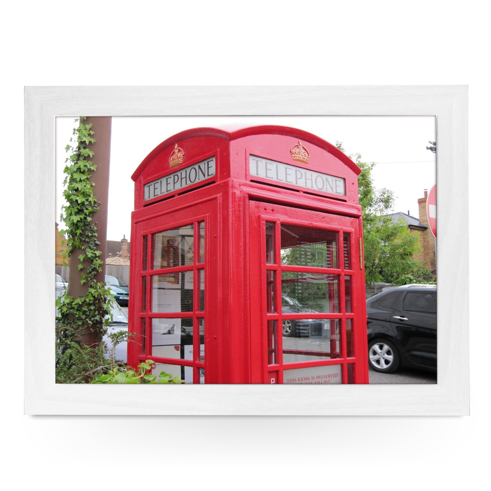 Red Telephone Box Lap Tray L0122 Personalised Gift Unique - Etsy